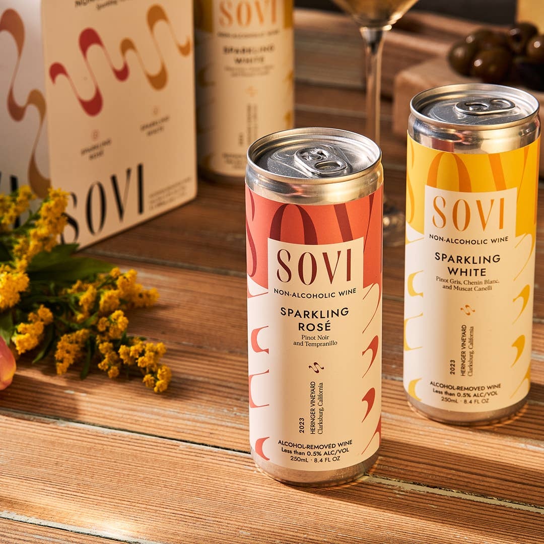 Sovi Wine Co. – NA (De-Alcoholized) Wine – Cans | Exist Green