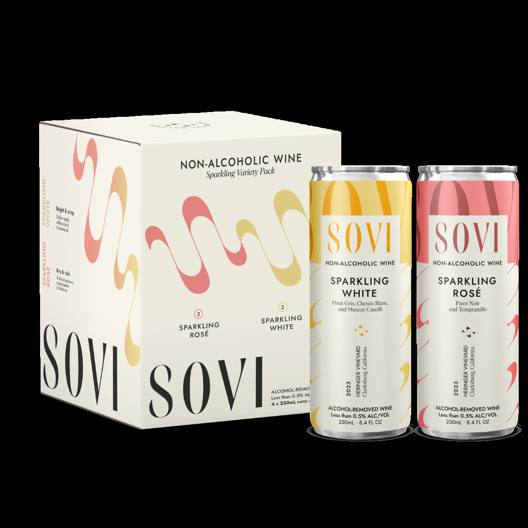 Sovi Wine Co. – NA (De-Alcoholized) Wine – Cans | Exist Green