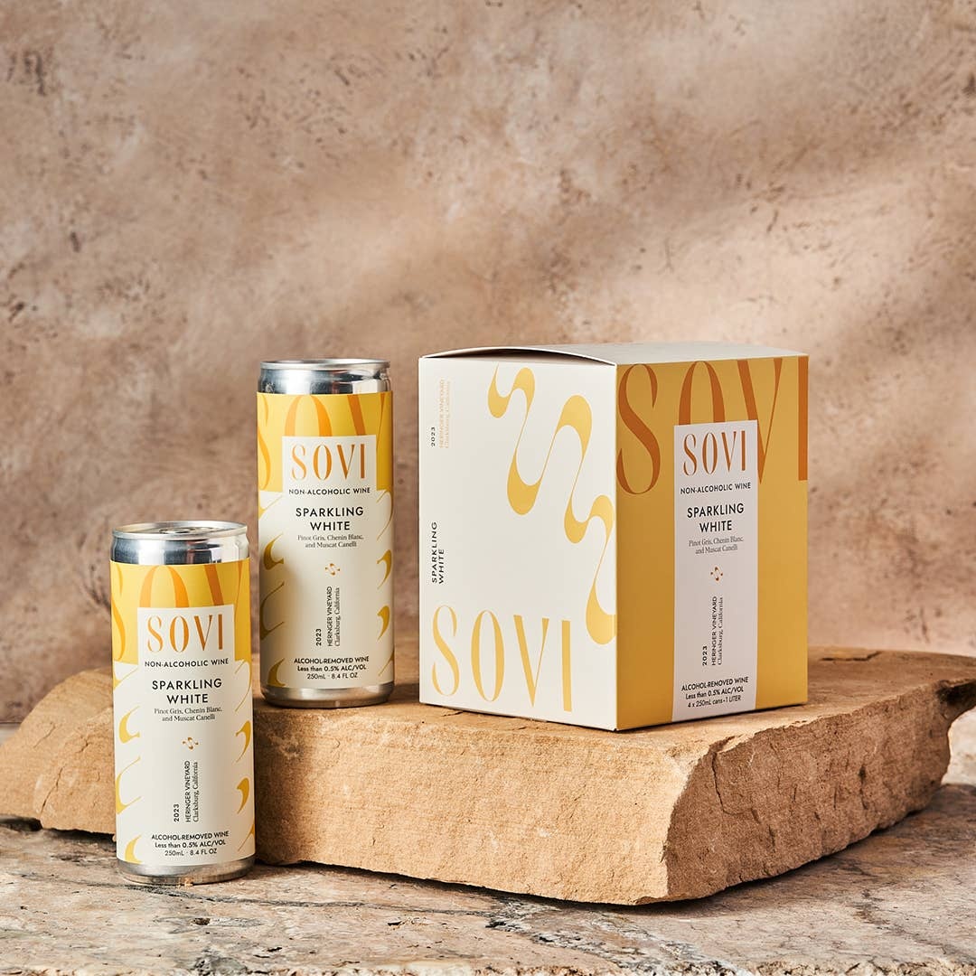 Sovi Wine Co. – NA (De-Alcoholized) Wine – Cans | Exist Green