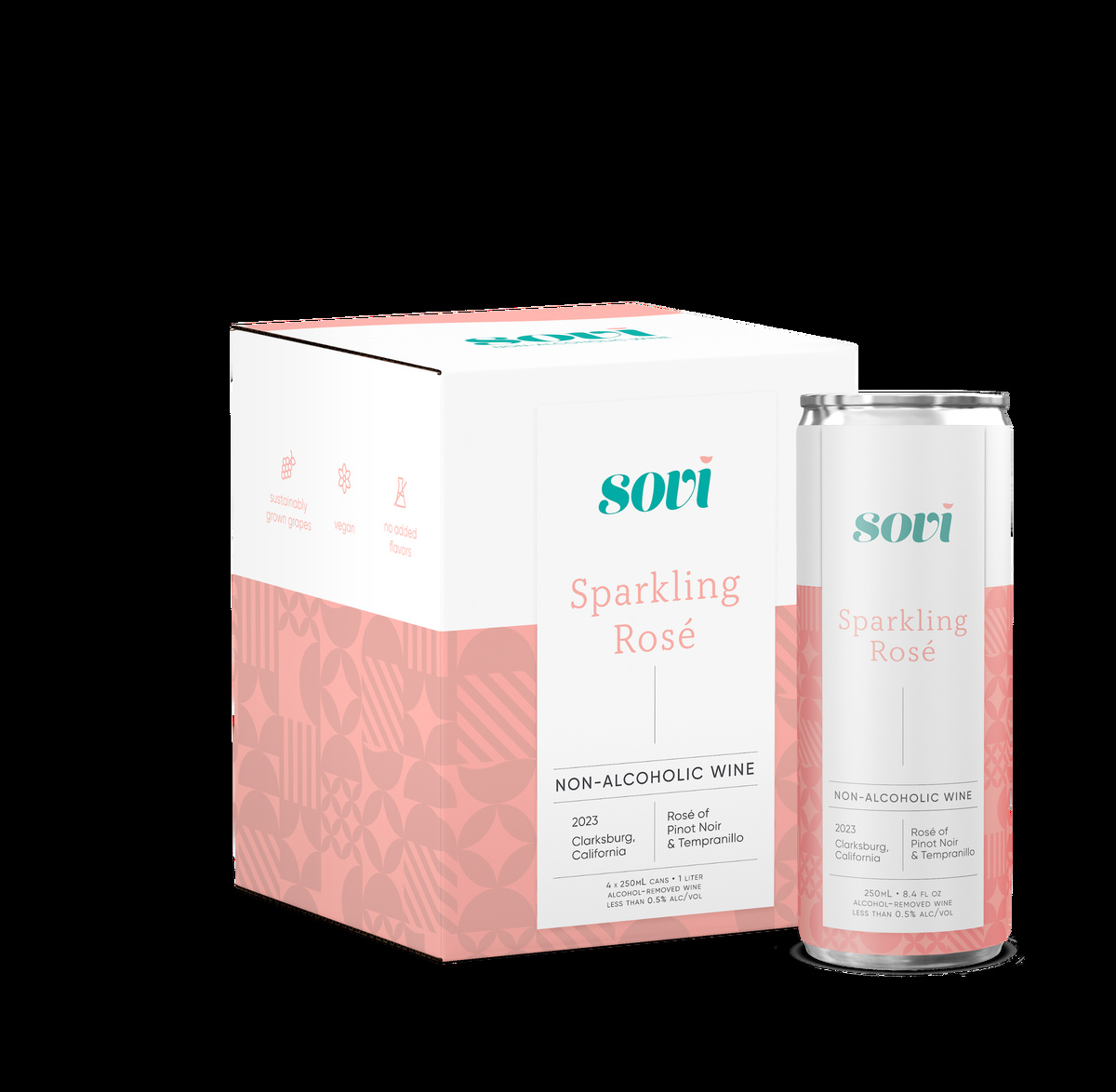Sovi Wine Co. – NA (De-Alcoholized) Wine – Cans | Exist Green