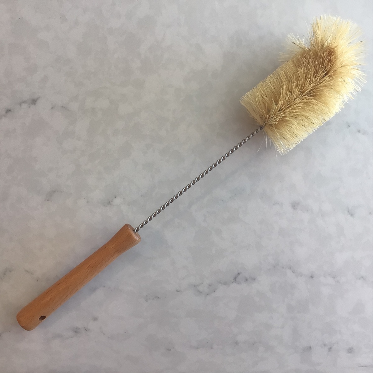 CASA AGAVE™ – Large Growler Brush – Long Flexible Metal Stem | Exist Green