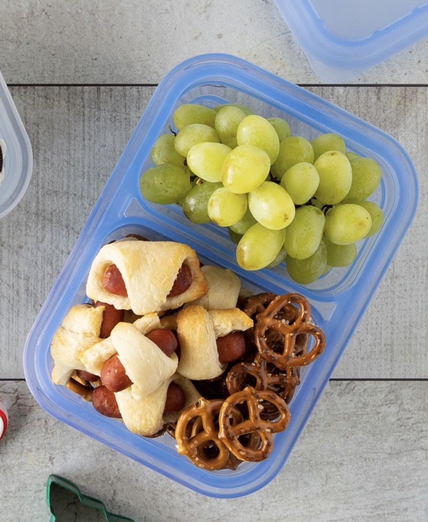 Minimal – 100% Silicone Divided Collapsible Storage Containers – 41oz ...