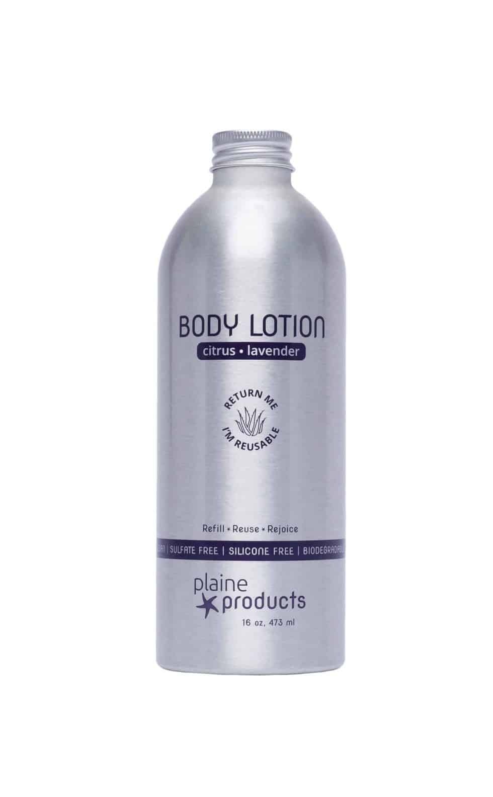 SOLD OUT Plaine Products – Body Lotion (Pre-Filled Bottles)