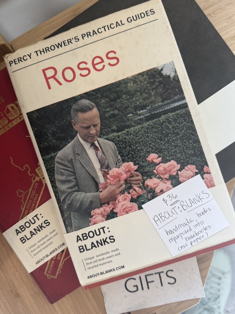 About Blanks – Vintage Book (Notebook) with FSC blank pages | Exist Green