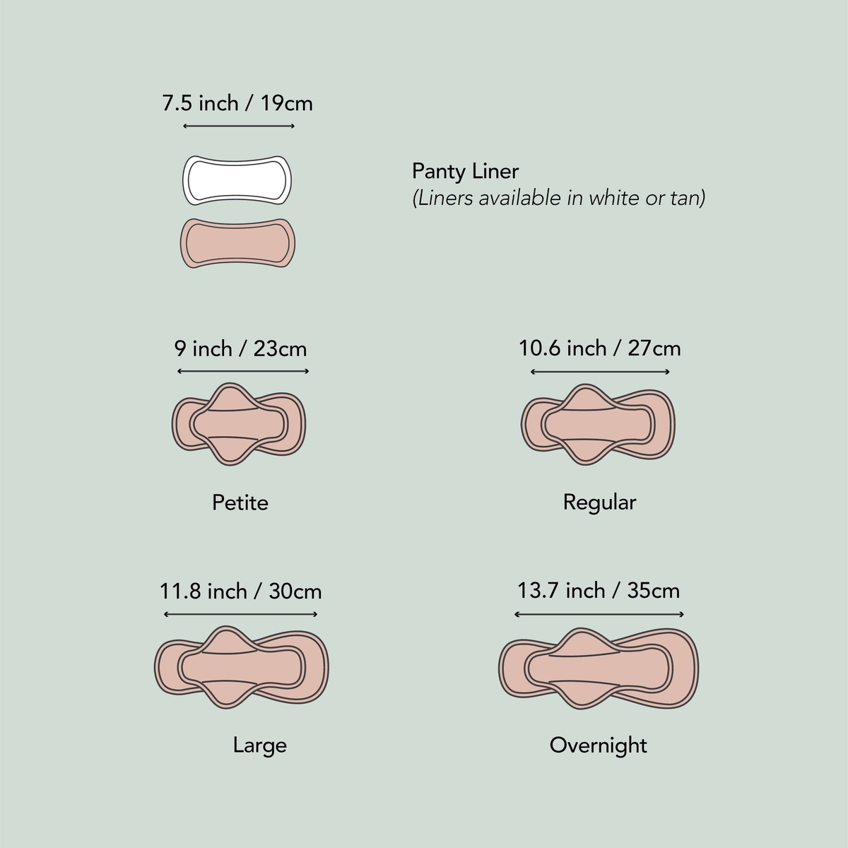 Rael – Organic Cotton Reusable Pads | Exist Green