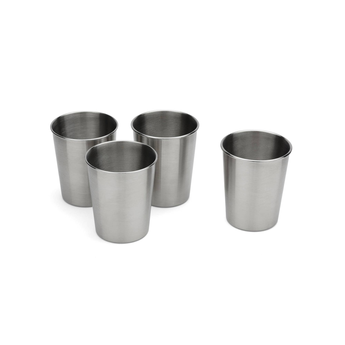 Fox Run Brands – Stainless Steel Cups, 8-Ounce | Exist Green