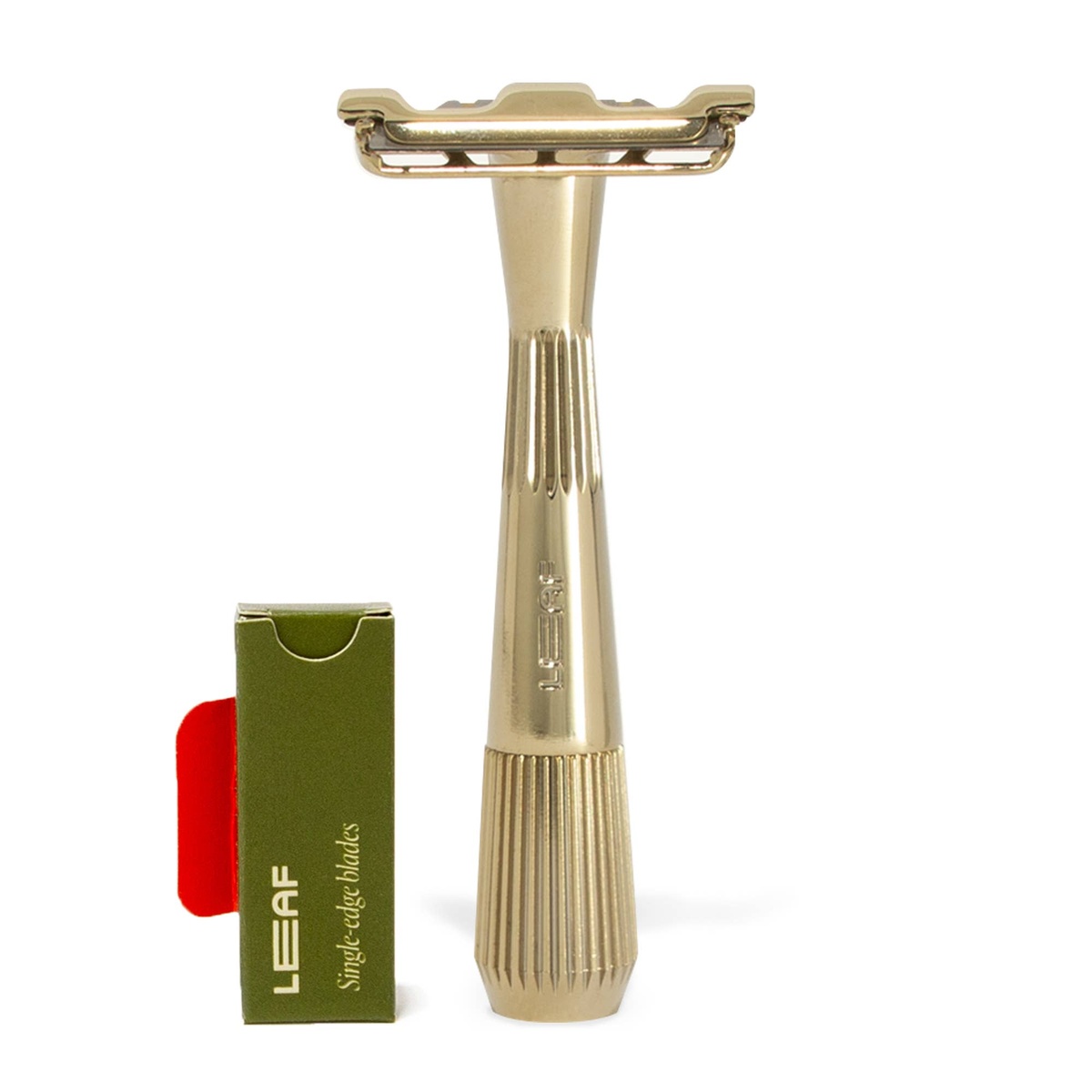 Leaf Shave – Single Edge Razor | Exist Green