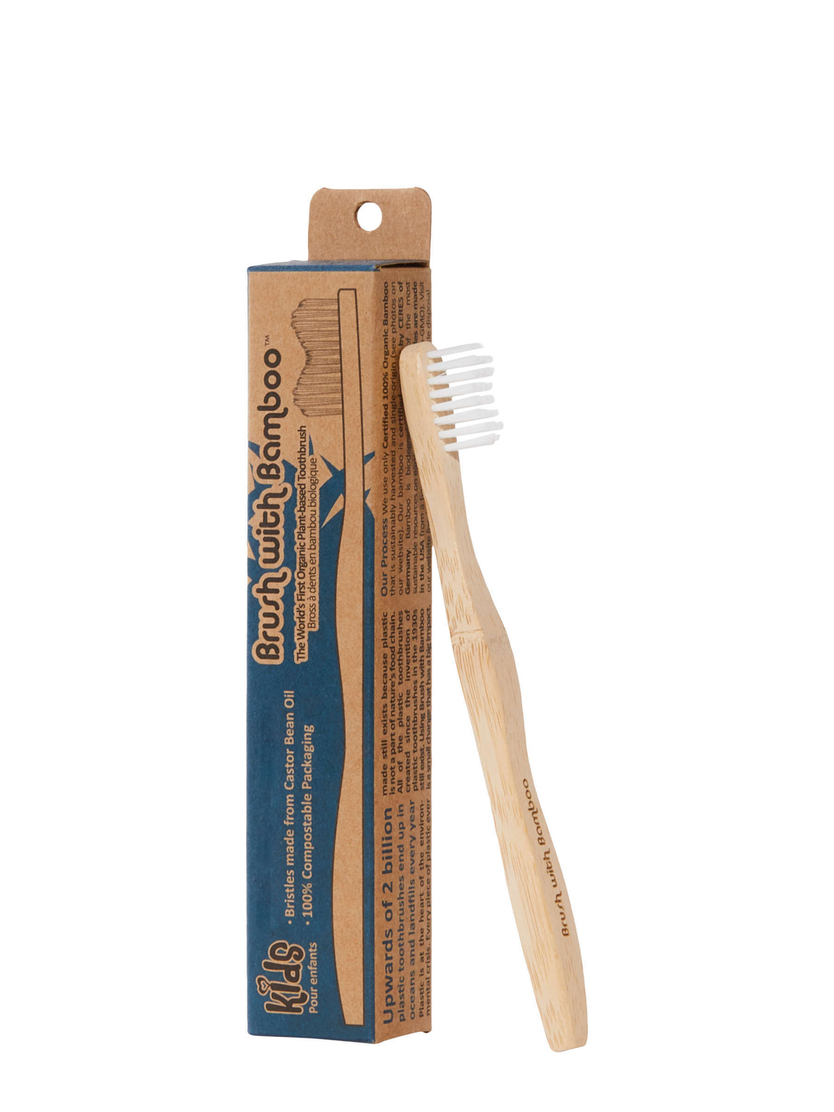 Brush with Bamboo – Kids Toothbrush | Exist Green
