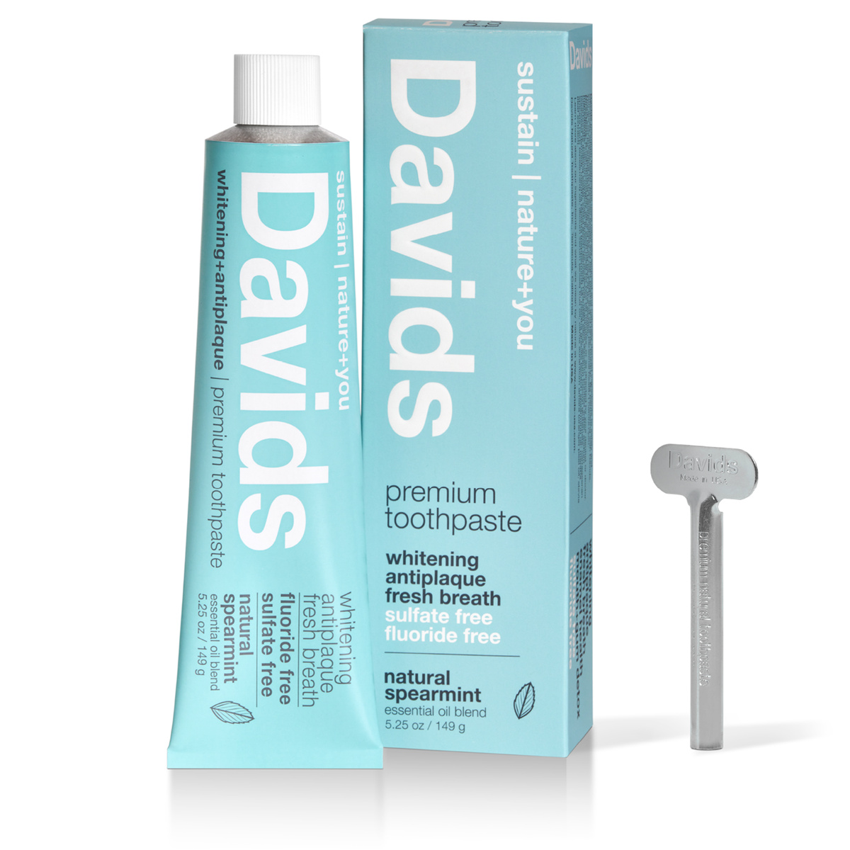 David’s – Toothpaste Aluminum Tubes | Exist Green