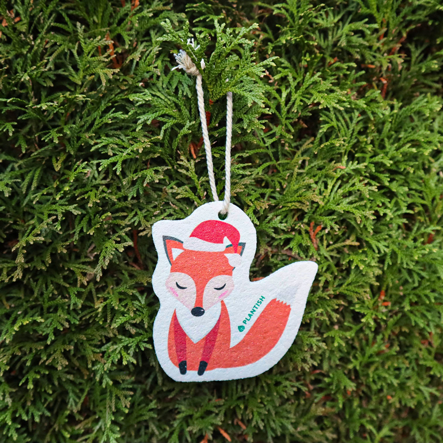 Plantish – Holiday Pop up Sponges (Festive Critters) | Exist Green