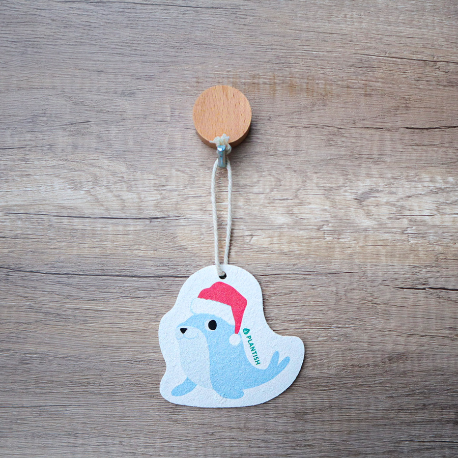 Plantish – Holiday Pop up Sponges (Festive Critters) | Exist Green