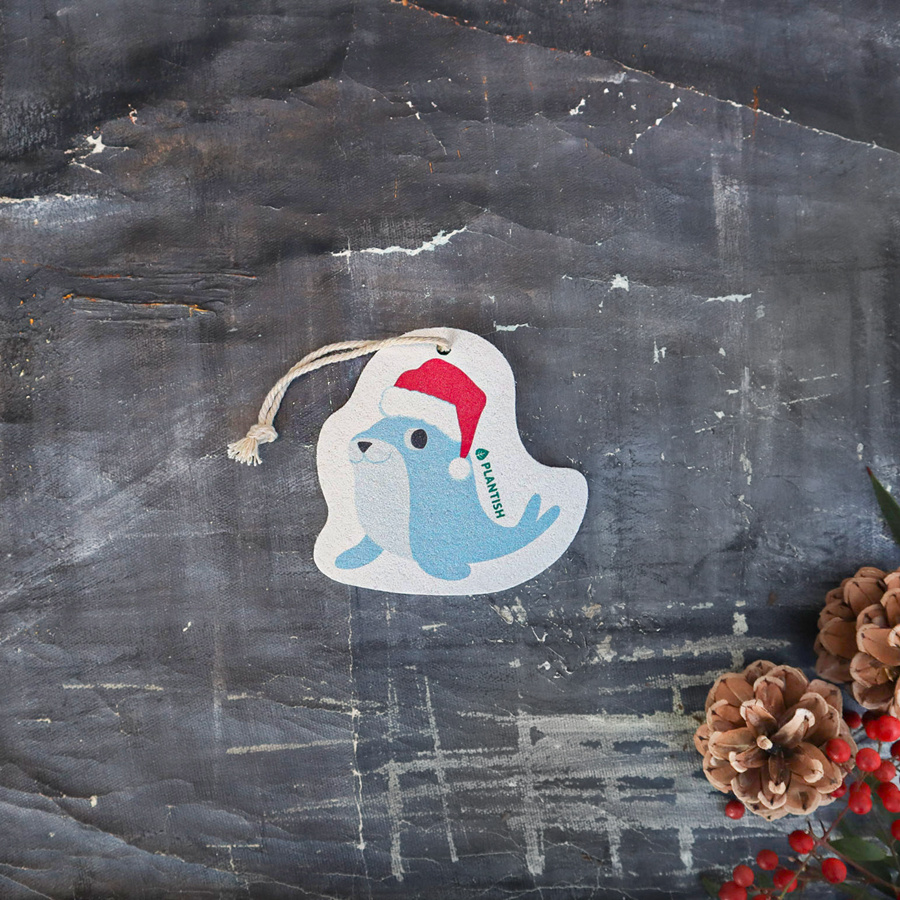 Plantish – Holiday Pop up Sponges (Festive Critters) | Exist Green